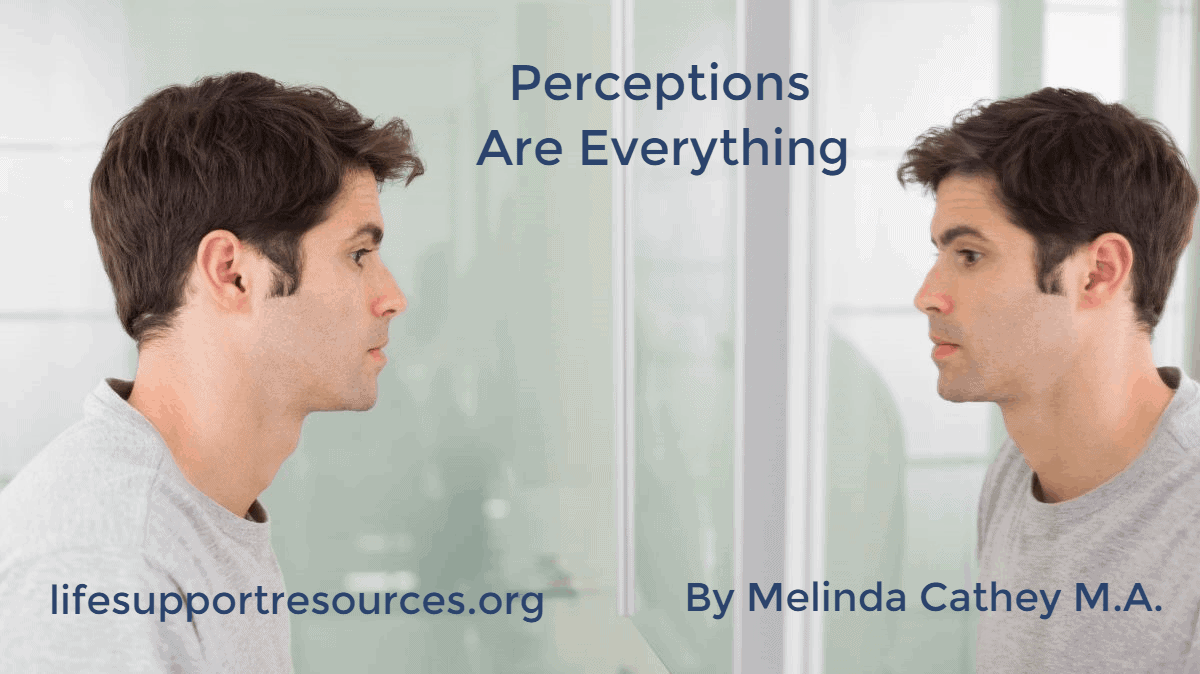 Perceptions Are Everything - Melinda Cathey M.A. - LifeSupport Resources